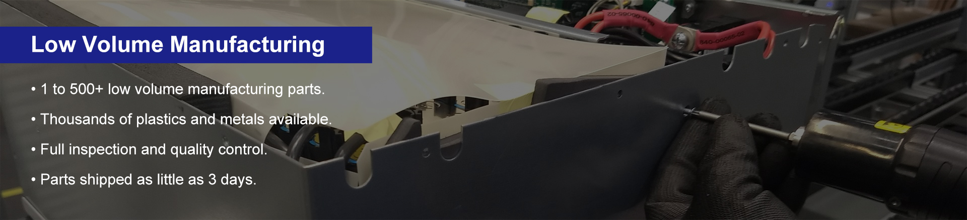 Low-Volume Production & Manufacturing Services | TEAM MFG